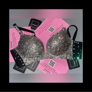 Intimates & Sleepwear | Crystal Diamond Sparkly Classic Glam Bling ...